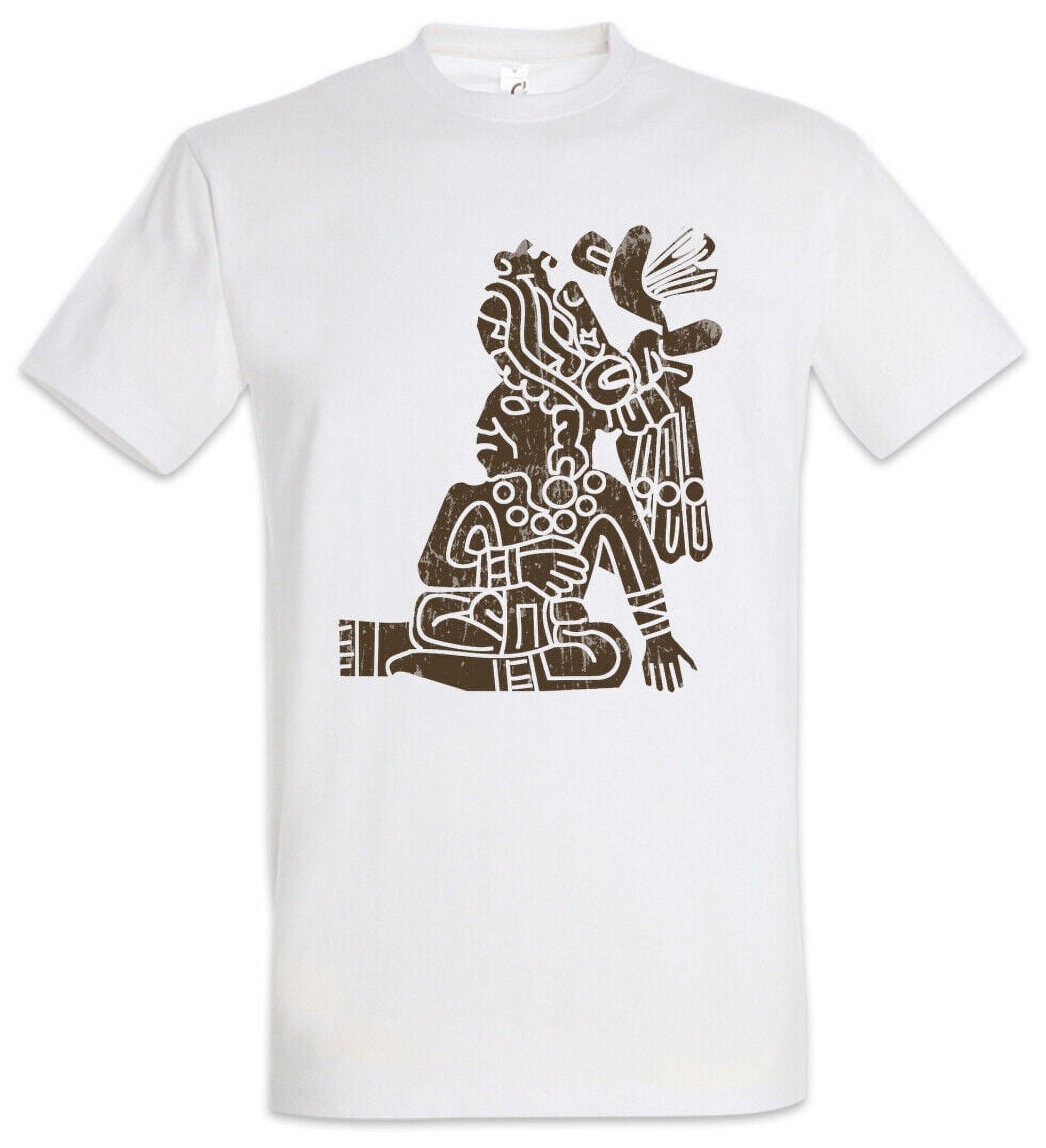 Aztec Man I T-Shirt Aztecs Empire Tattoo American Indians Tribe Sign ...