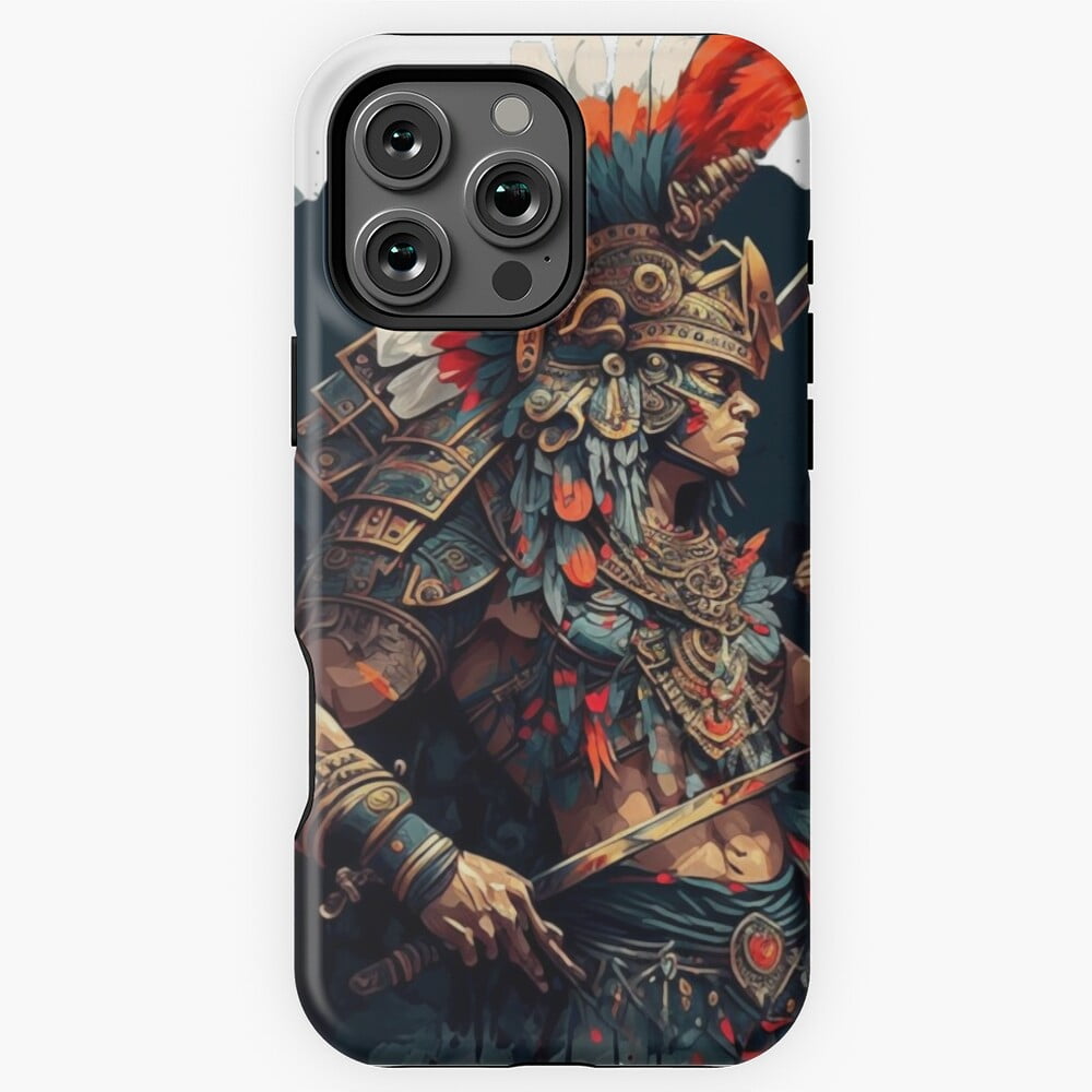 Aztec Nation Defender Symbol Phone Case Compatible with iPhone 11-17 ...