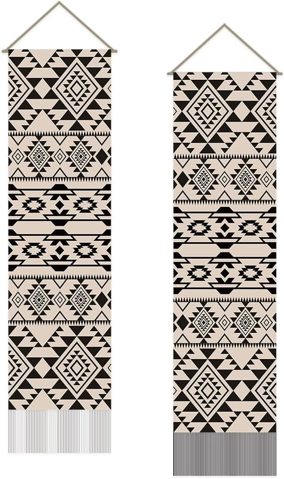 Aztec Pattern Tapestry Modern Aesthetics Wall Art Wall Blanket Pack of ...