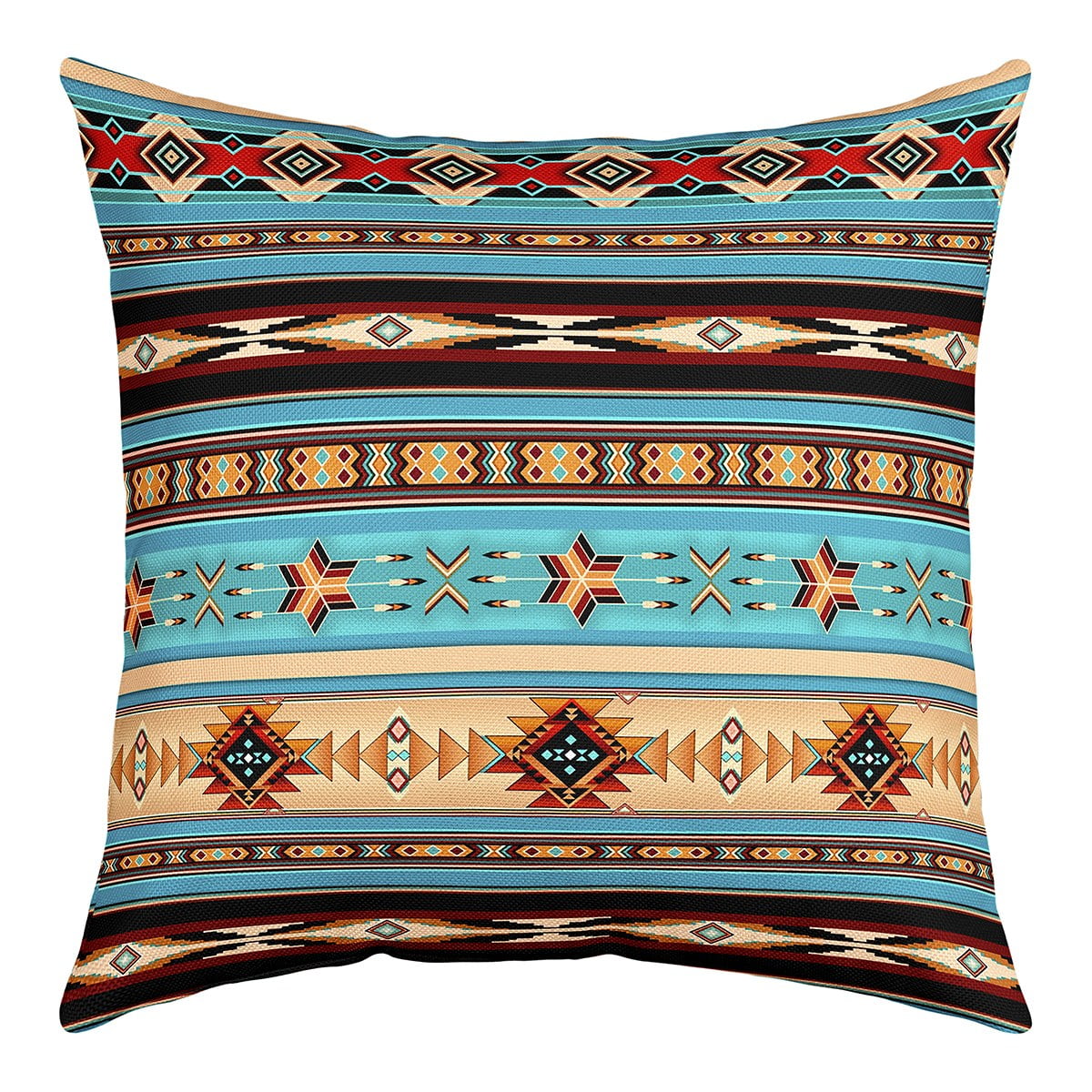 Aztec Pillow Cover for Sofa Tribal Arrow Throw Pillow Cover,Retro ...