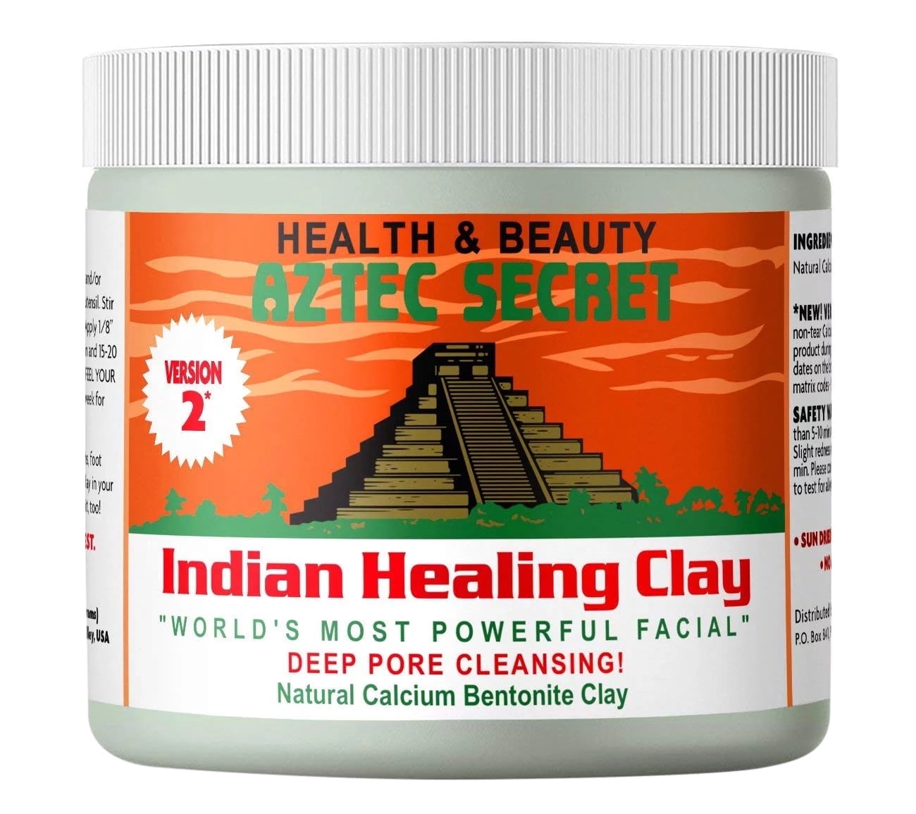 Aztec Secret Indian Healing Clay, 100% Natural Bentonite Body & Facial ...