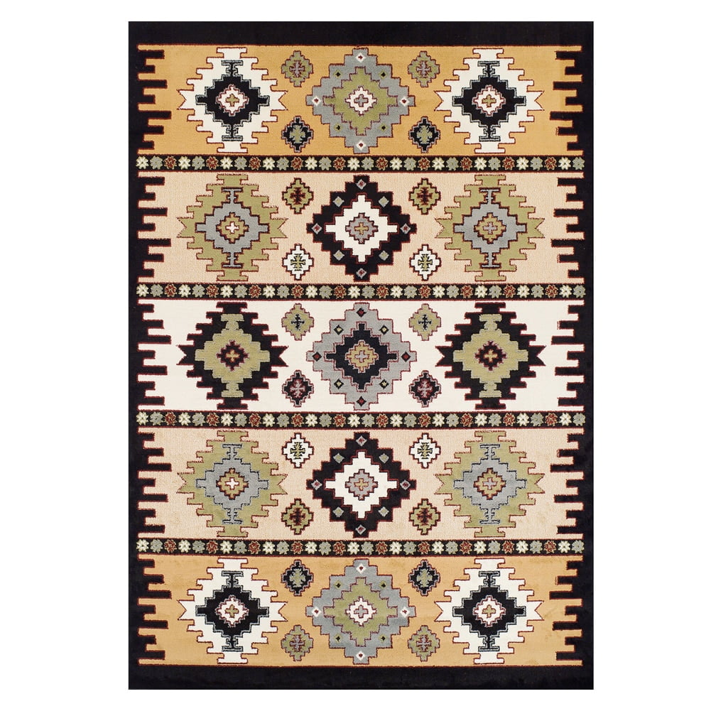 Aztec Southwest Collection Area Rug - Walmart.com