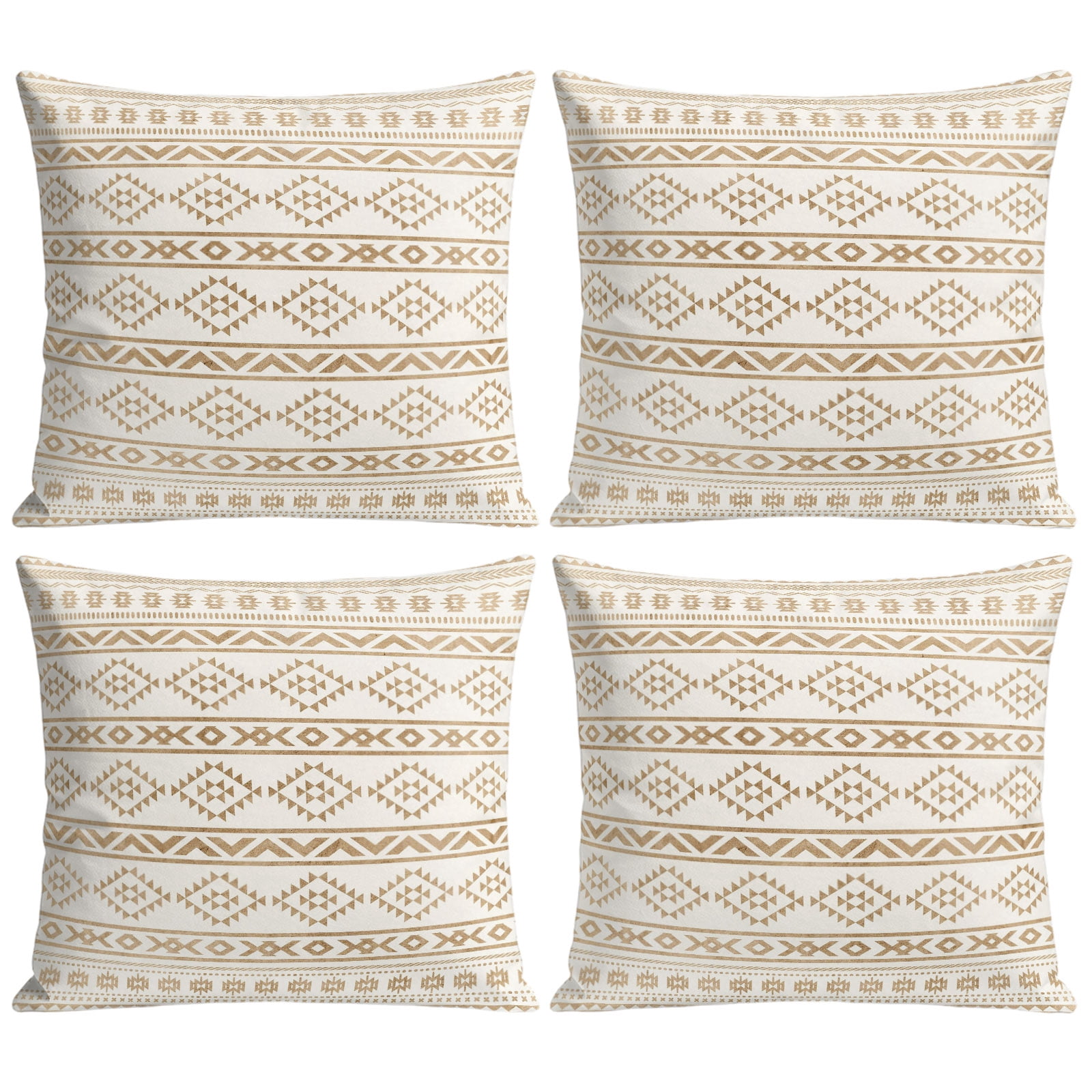 Aztec Southwest Throw Pillow Covers 16 x 16 Inch Pillow Covers Set of 4 ...