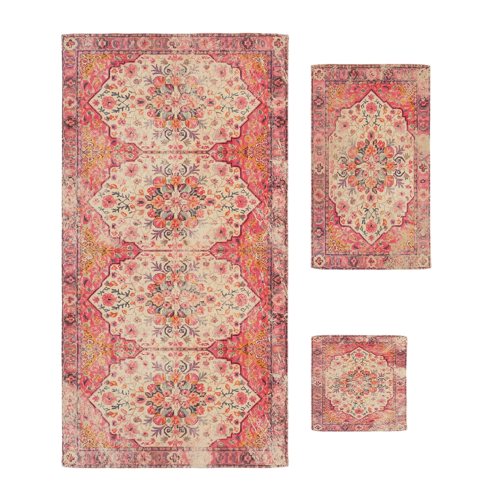 Aztec Southwest Towel Set of 3, Soft Microfiber Bath Towels, Hand Towel ...