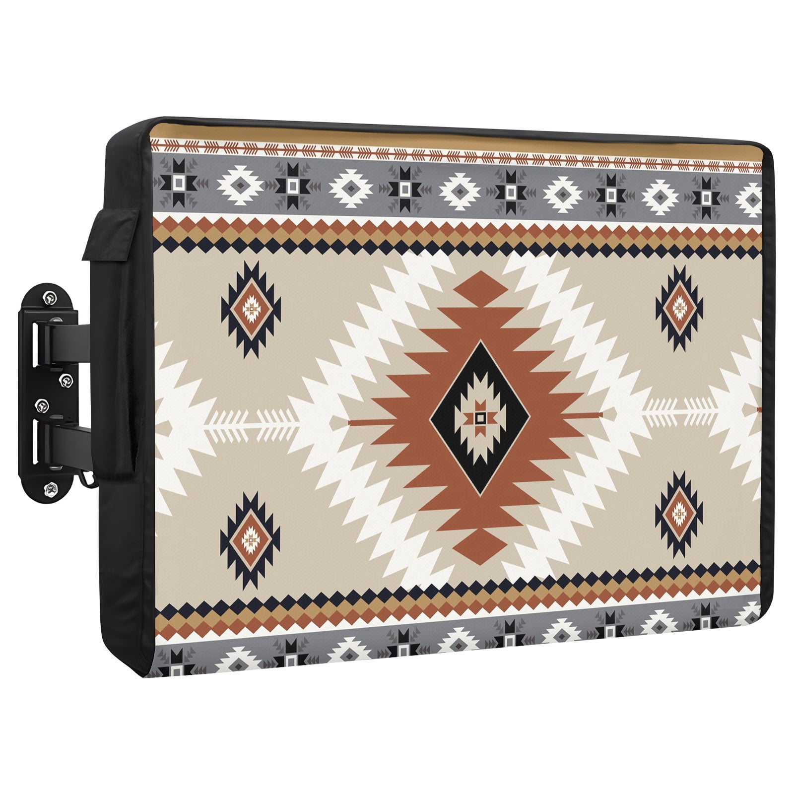 Aztec Southwestern Outdoor TV Cover 70 to 75 Inch Ethnic Tribal Style ...