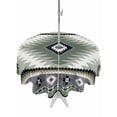 Aztec Southwestern Round Outdoor Tablecloth with Umbrella Hole Ethnic ...