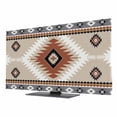 Aztec Southwestern TV Dust Cover 32 Inch, Ethnic Tribal Style Geometric ...