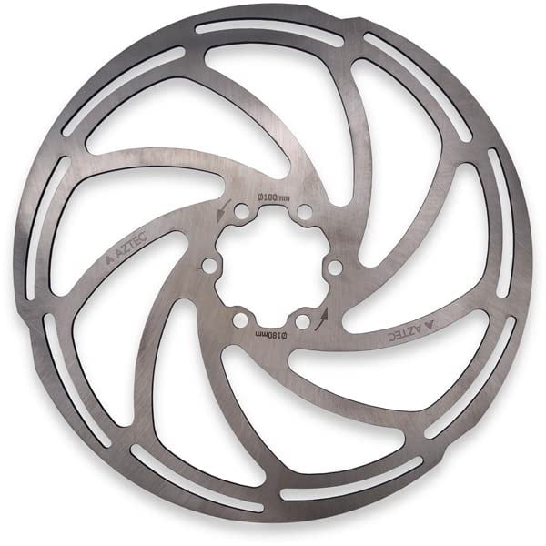 Aztec Stainless Steel Fixed 6B Disc Rotor - 220 mm - Walmart.com