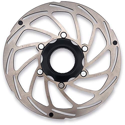 Aztec Stainless steel fixed Centre-Lock disc rotor - 140 mm - Walmart.com