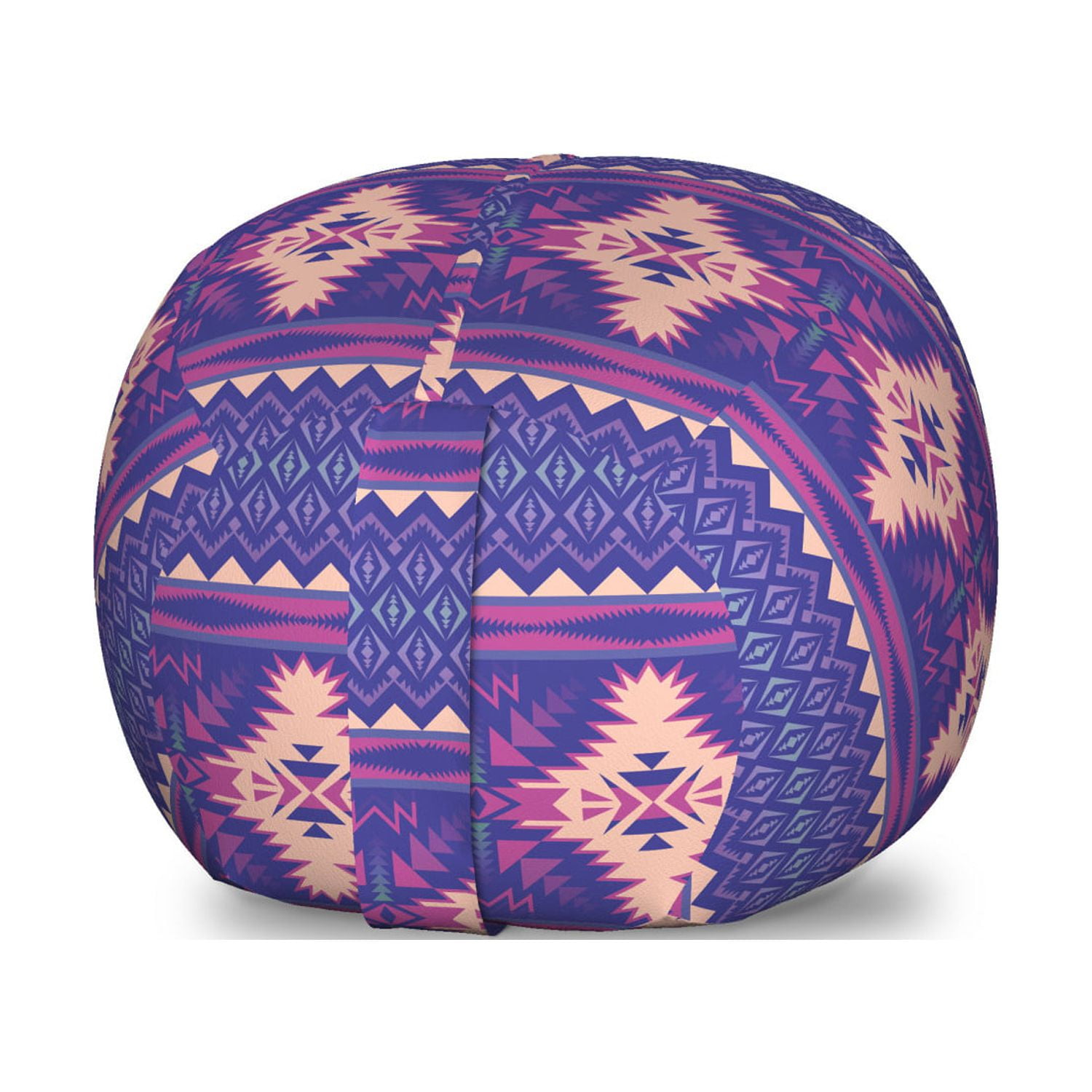Aztec Storage Toy Bag Chair, Modern Inspire Print of Mexican ...