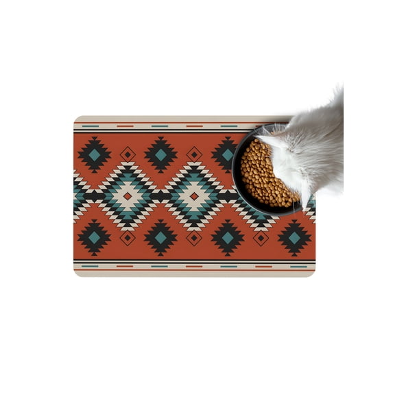 Aztec Tribe Doormat Non Slip Diatomaceous Earth Door Mat Absorbent ...