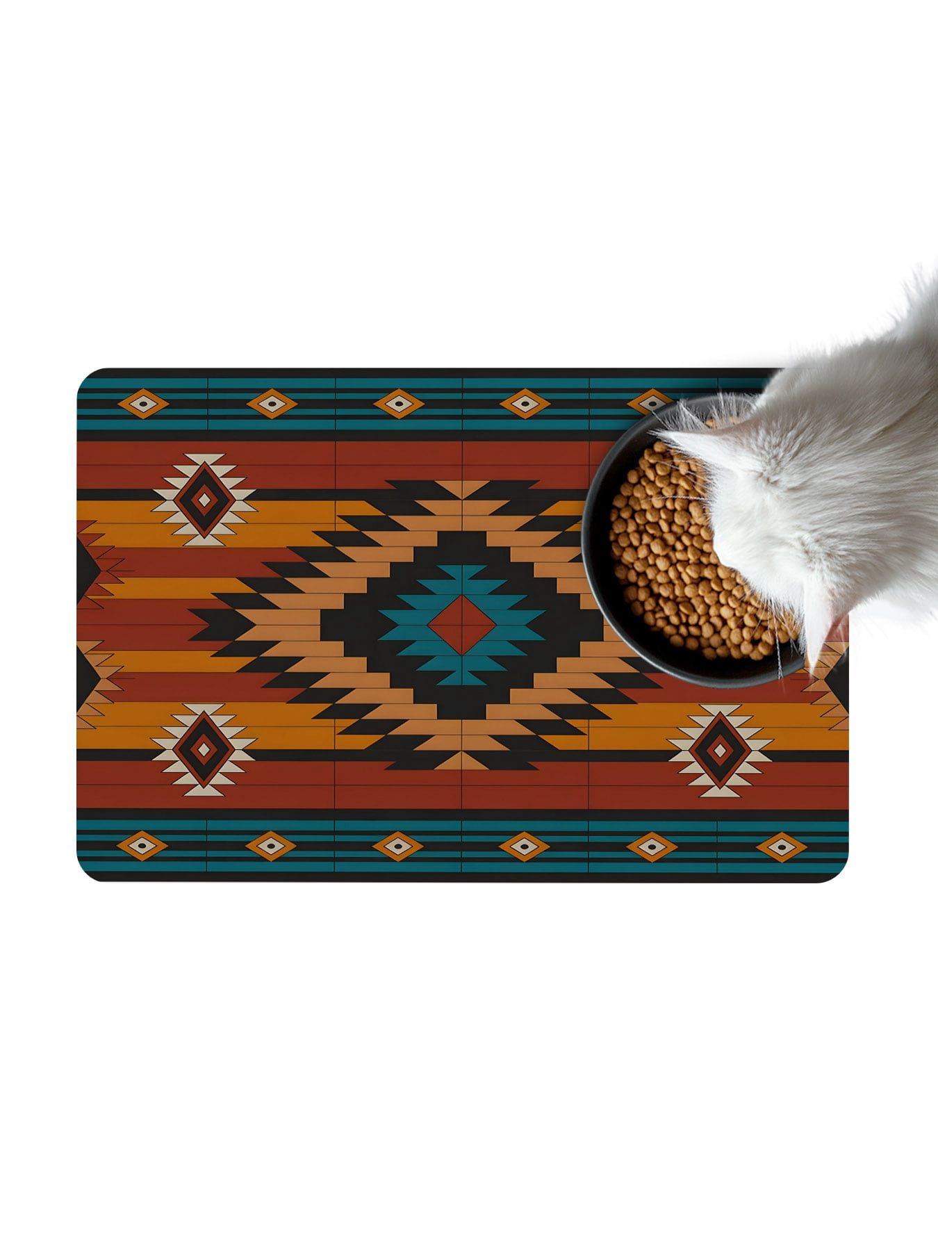 Aztec Tribe Doormat Non Slip Diatomaceous Earth Door Mat Absorbent ...