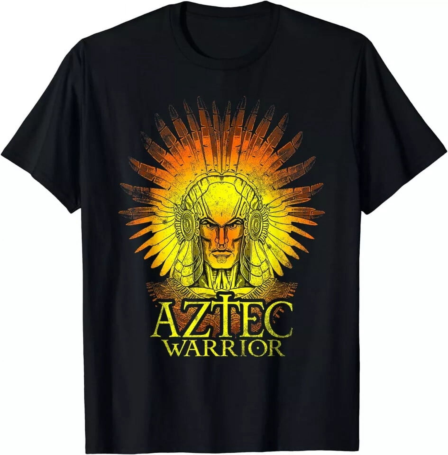 Aztec Warrior King Mexican Native Art Mayans - Walmart.com