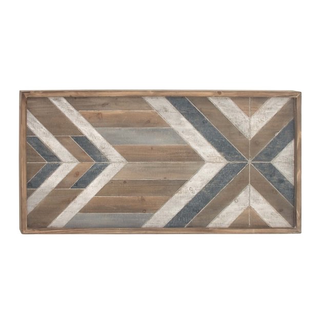 Aztec Wooden Wall Panel Decor 46"W, 23"H - Walmart.com