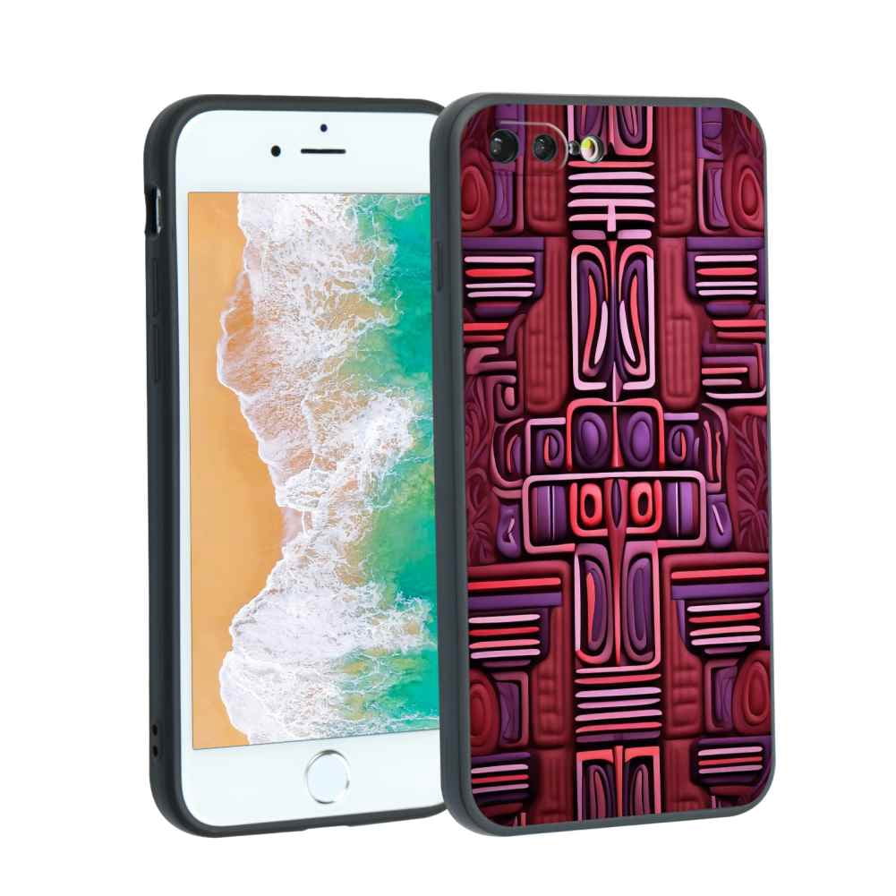 Aztec-pattern-mid-199 phone case for iPhone 8 Plus for Women Men Gifts ...