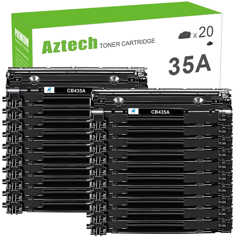 Aztech 35A Toner Cartridge Compatible for HP 35A CB435A for HP LaserJet ...