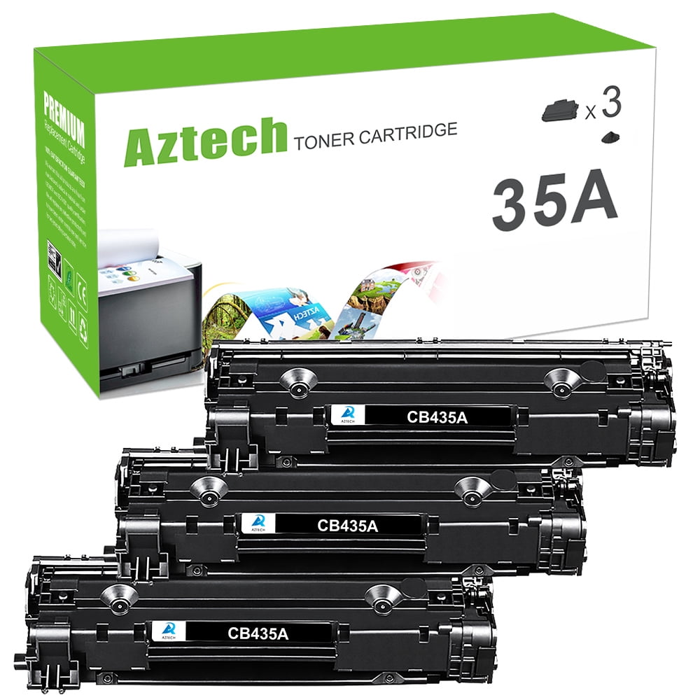Aztech 35A Toner Cartridge for HP LaserJet P1005 P1006 P1007 P1008 ...