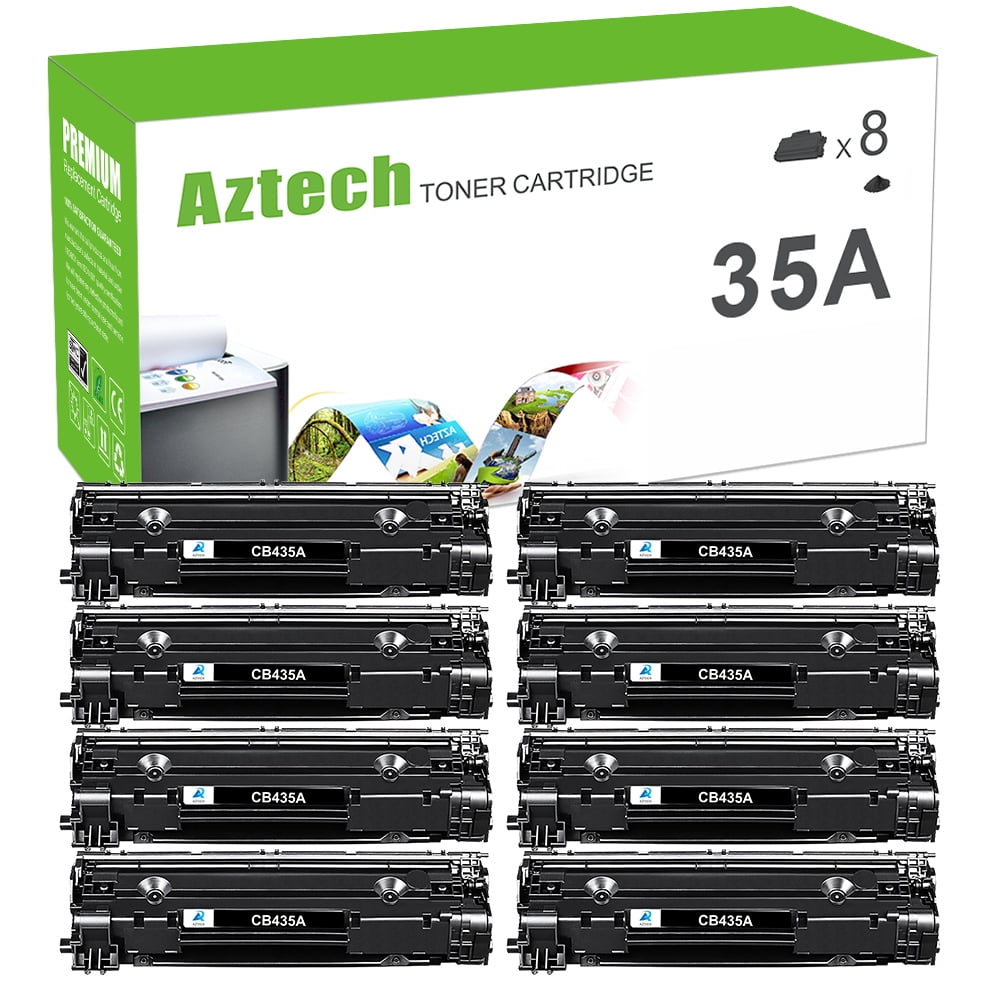 Aztech 35A Toner Cartridge Compatible for HP 35A CB435A for HP LaserJet ...
