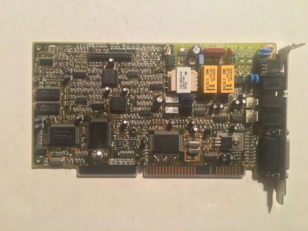 Aztech sound card with fax modem, 050-516925-404, fcc# 4j2sng-31011-pt ...