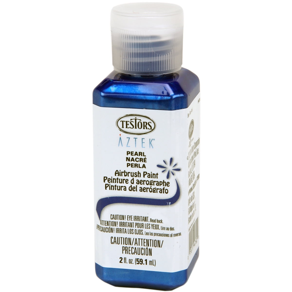 Aztek Airbrushable Pearl Acrylic Paint 2oz-Blue - Walmart.com