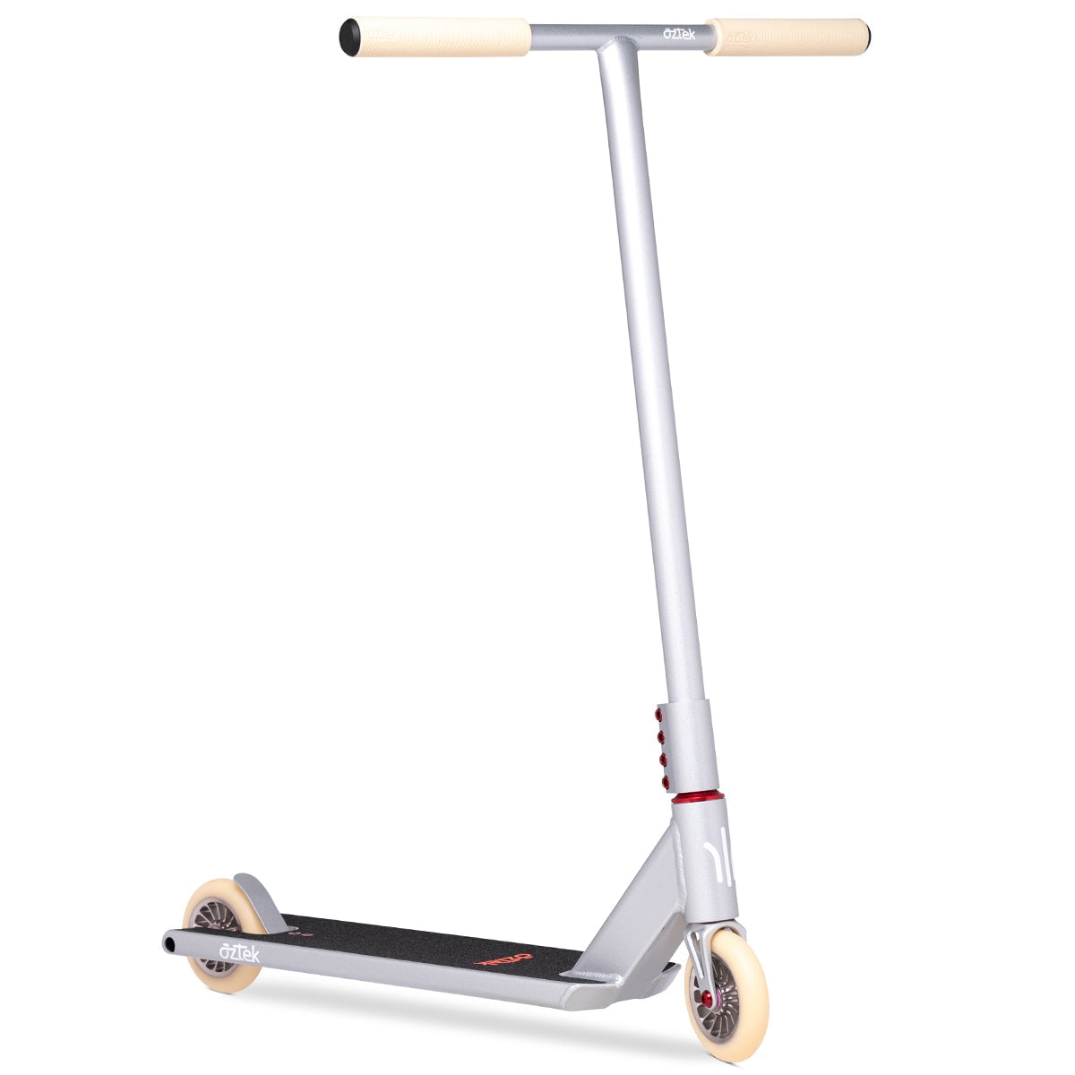 Aztek Architect Pro Scooter Silver - Freestyle Tricks Kick Scooter for ...