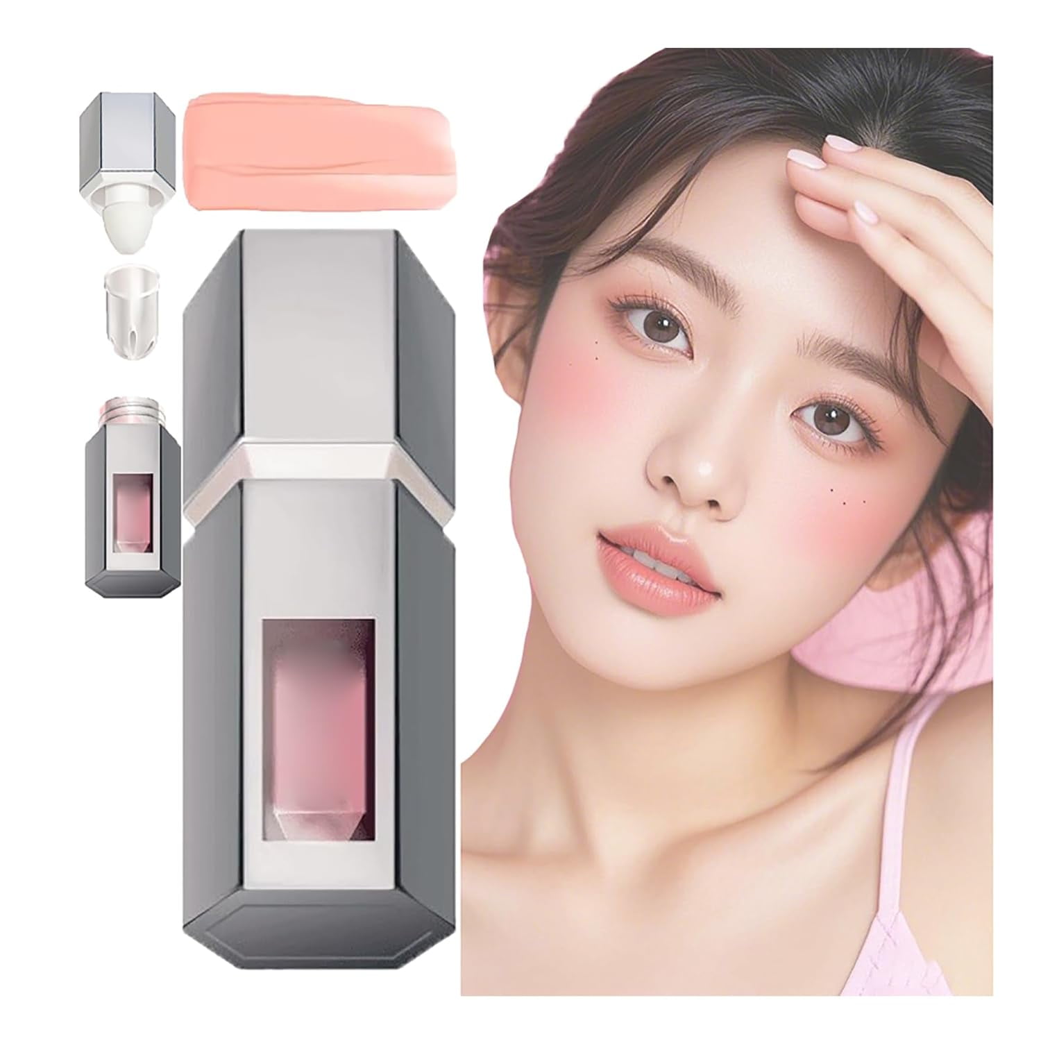 Aztk Liquid Blush, 2025 New Jelly Color Liquid Blush with Sponge Head ...