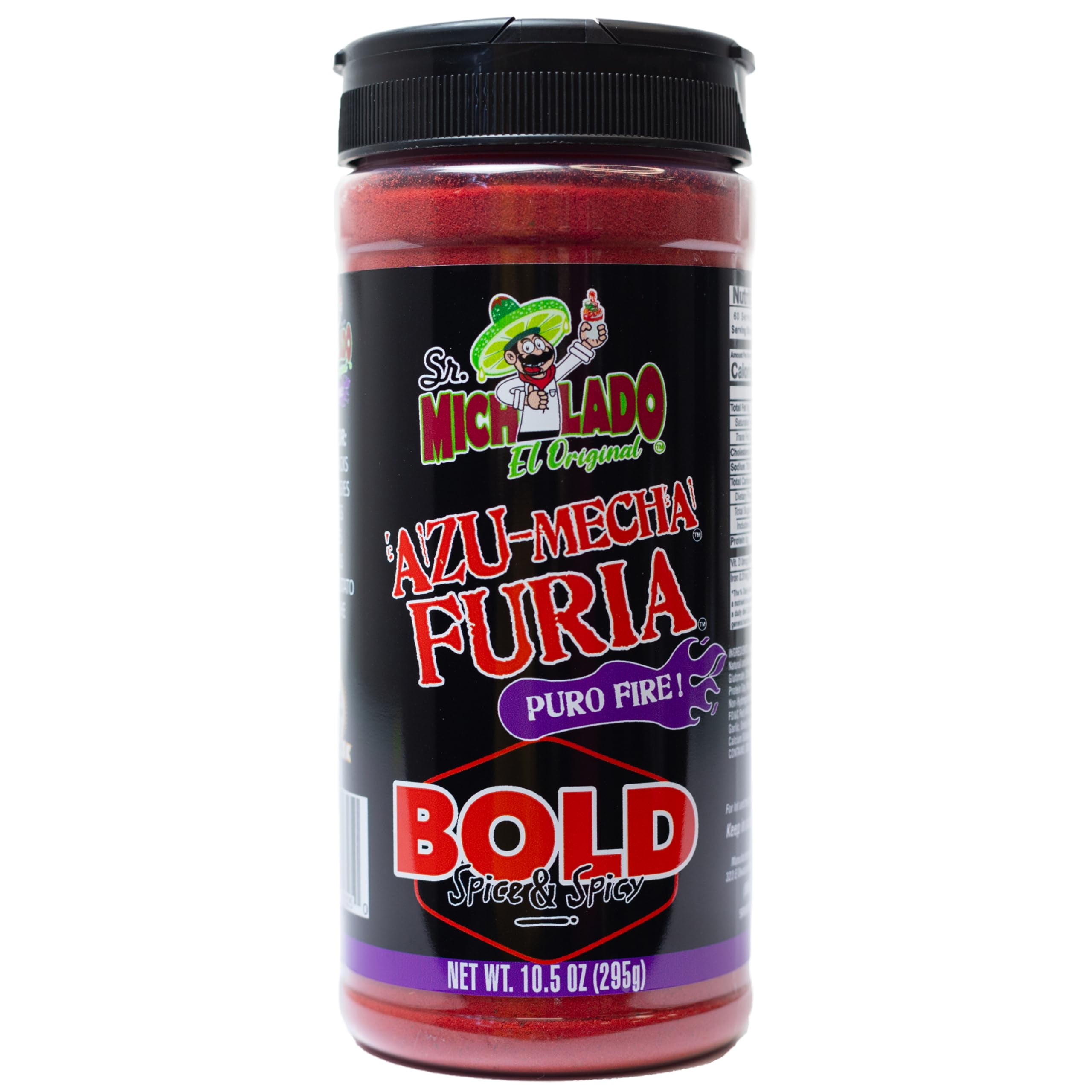 Azu-Mecha Furia BOLD SCH4 Spice & Spicy - Sr. Michelado - Snack Seasoning - Powder for snacks ...