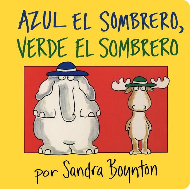 Azul El Sombrero Verde El Sombrero Blue (Board Book) - Walmart.com