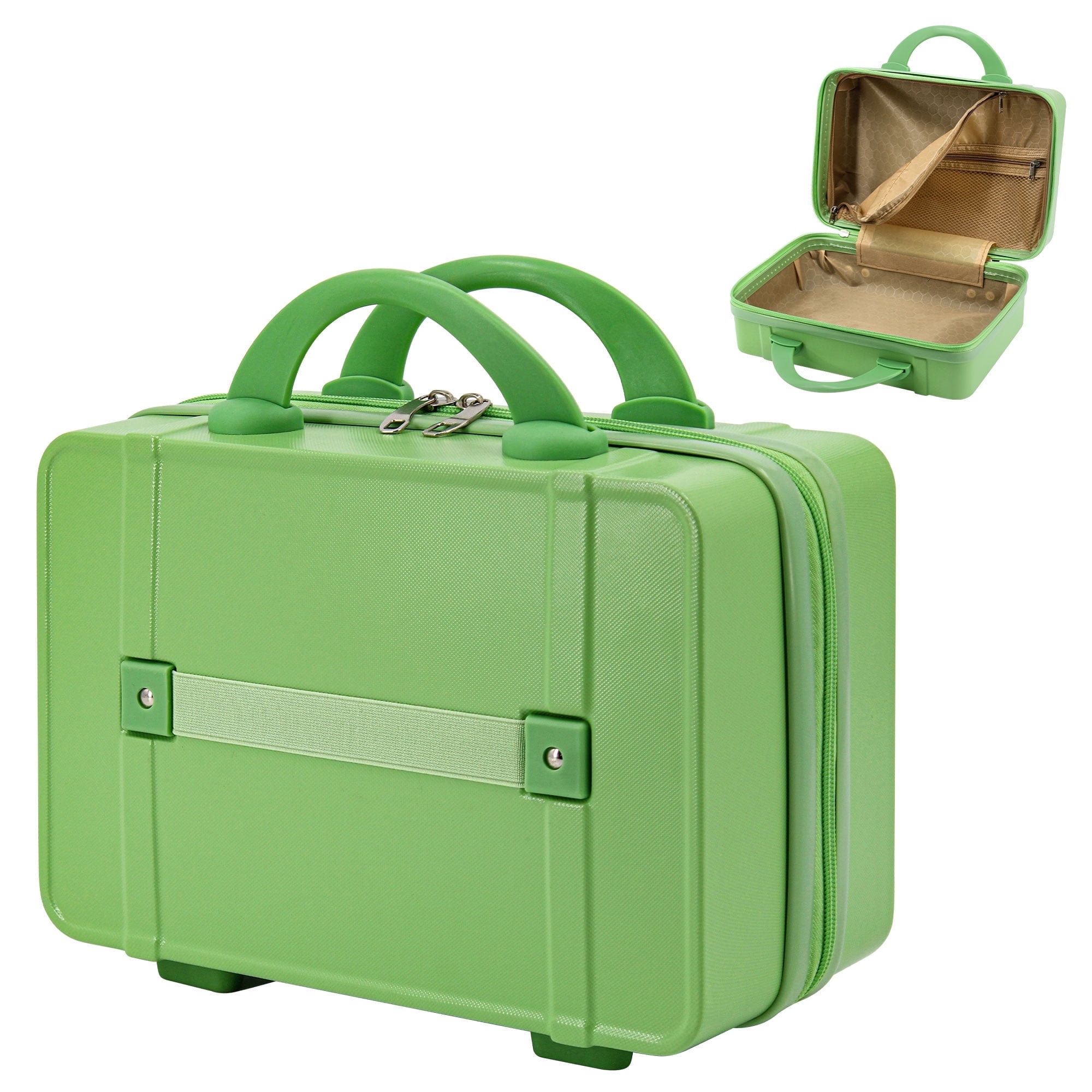 AzulHome 14" Green Carry-On Luggage - Lightweight & Durable ABS ...