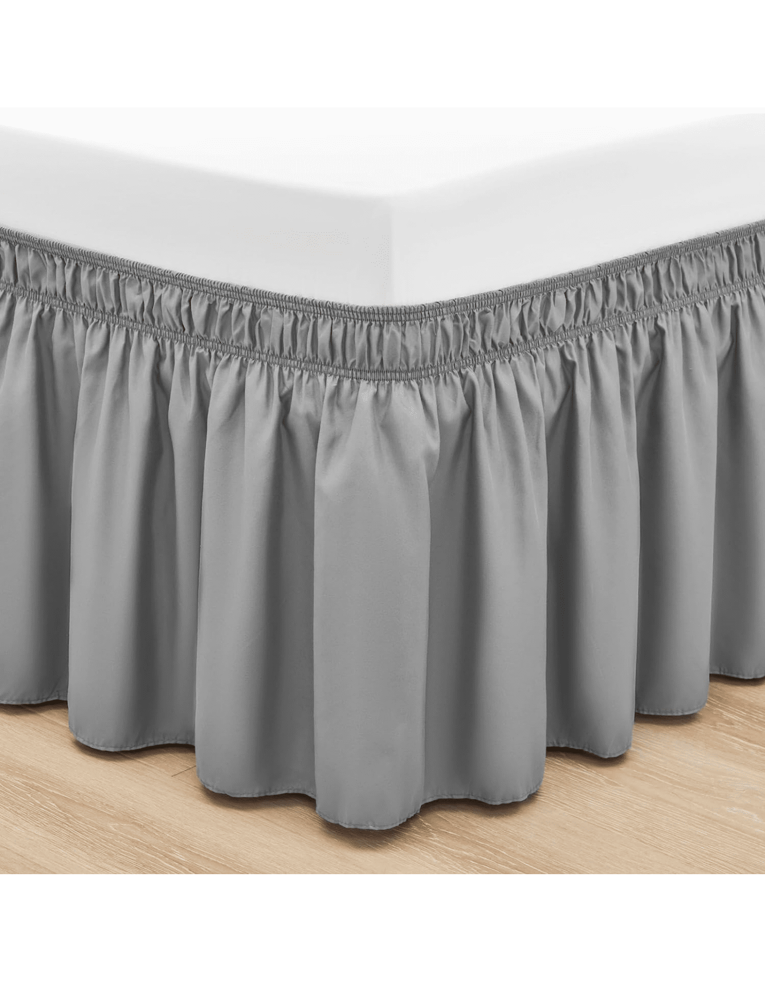 AzulHome Bed Skirts Dust Ruffle for Full Size Bed, 16 inch Tailored ...