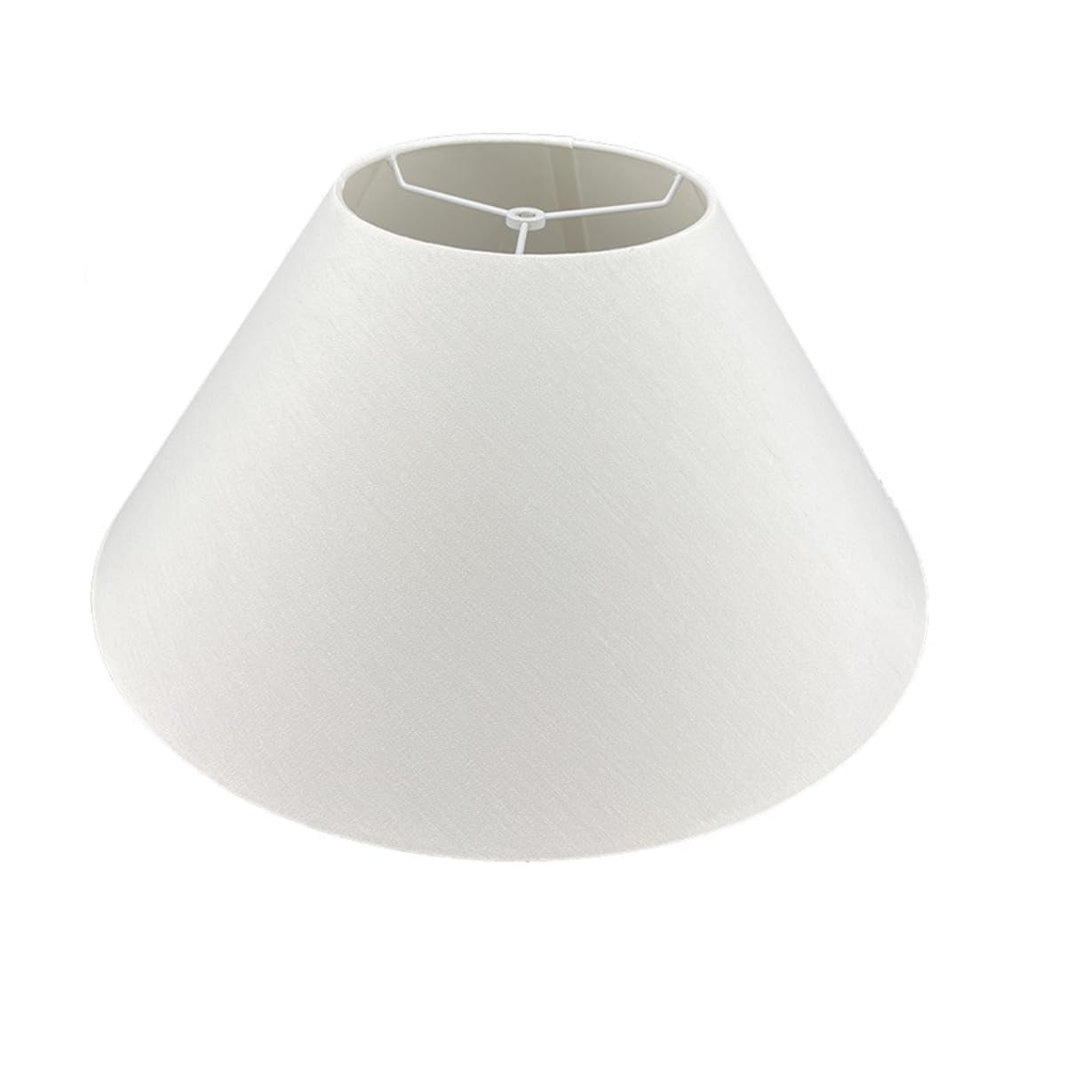 AzulHome Large Lamp Shade 8.5"x 19.5" x 8.5" Round Lamp shades, Linen ...