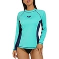 Azunasea Women's Swim Shirts Long Sleeve Rash Guard UPF 50+ UV Sunsuits - Walmart.com