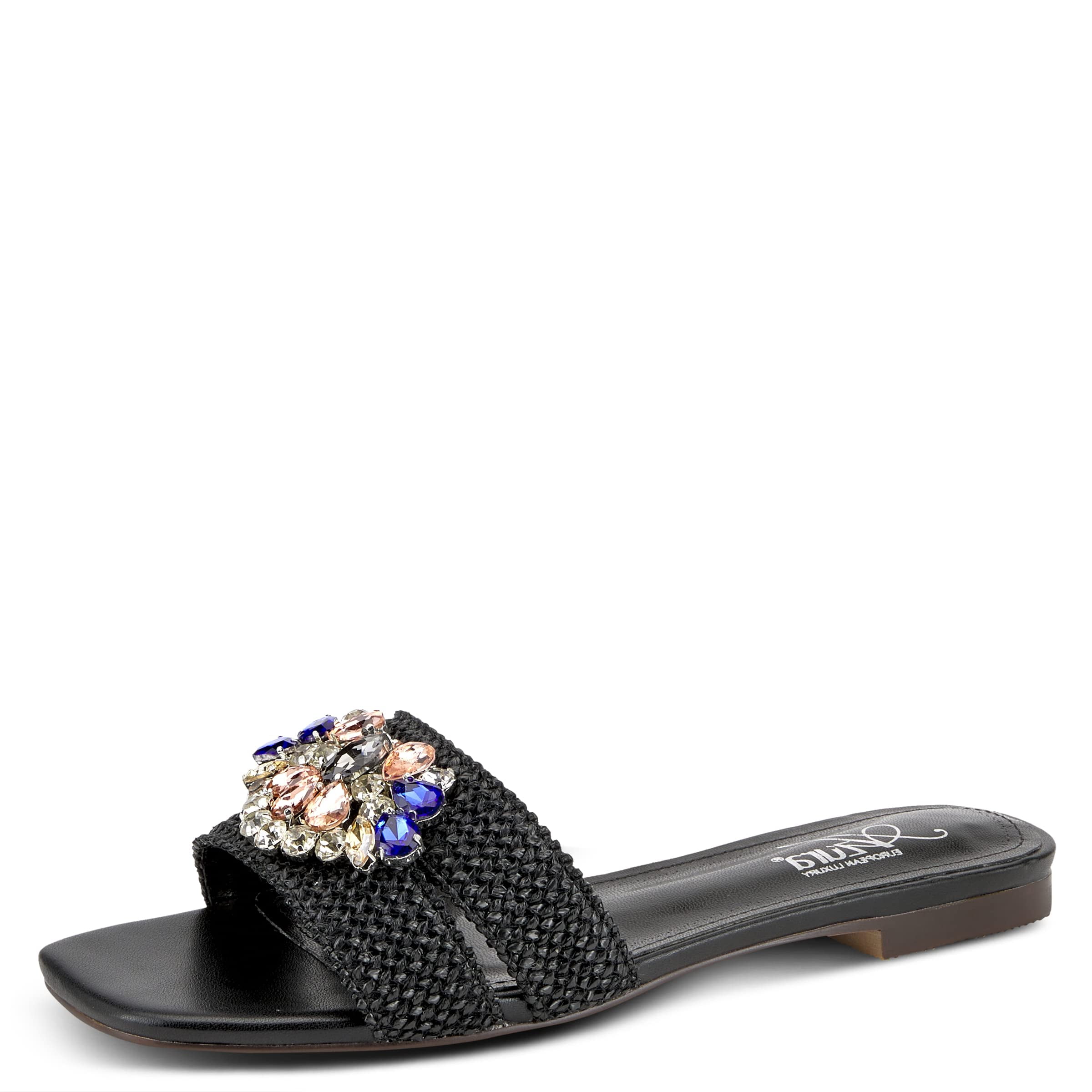 Azura Women's Enamor Slide Low-Heel Sandal - Walmart.com