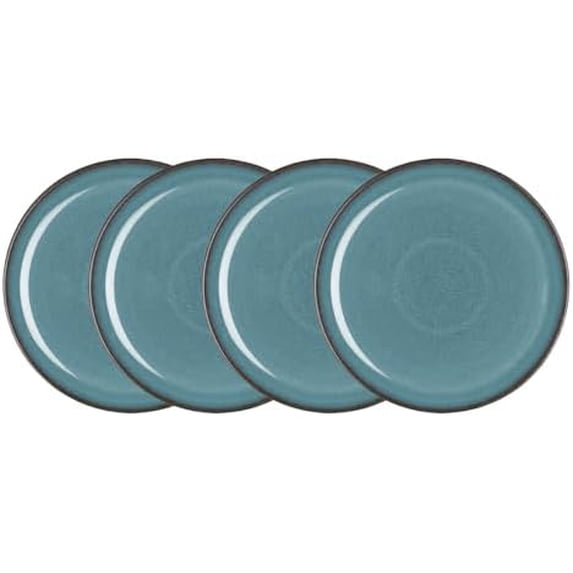- Azure Coupe Dinner Plates Set of 4-10.25in Large Dinnerware, Lunch ...