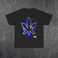 Azure Helmet Visual Shirt, High Energy Blue Samurai Concept Inspired by ...