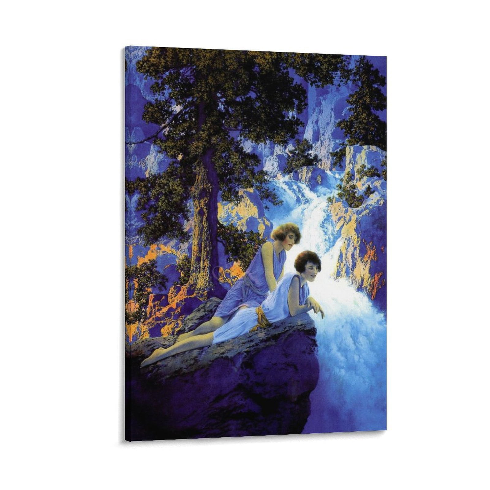 Azure Maxfield Parrish Painter Poster Room Aesthetic Poster Print Art ...
