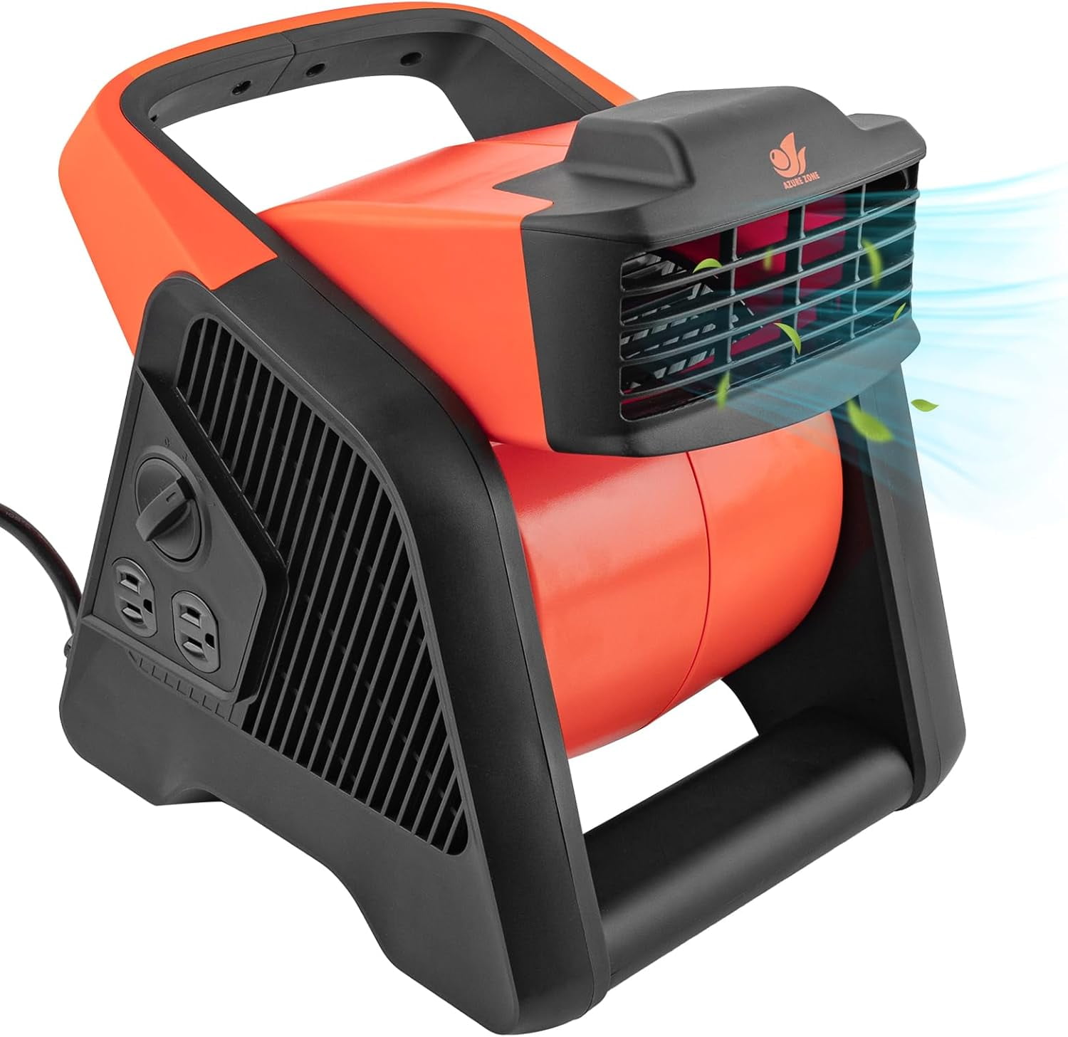 Azure Zone, 230 CFM High Utility Blower Fan Carpet Dryer Floor Fan, for ...