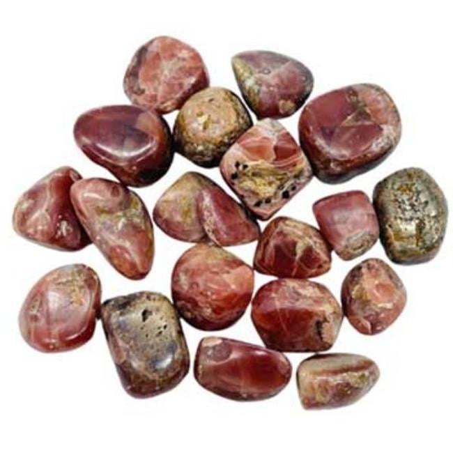 AzureGreen GTRHOEB 1 lbs Rhodochrosite Ex Quality Tumbled Stones ...