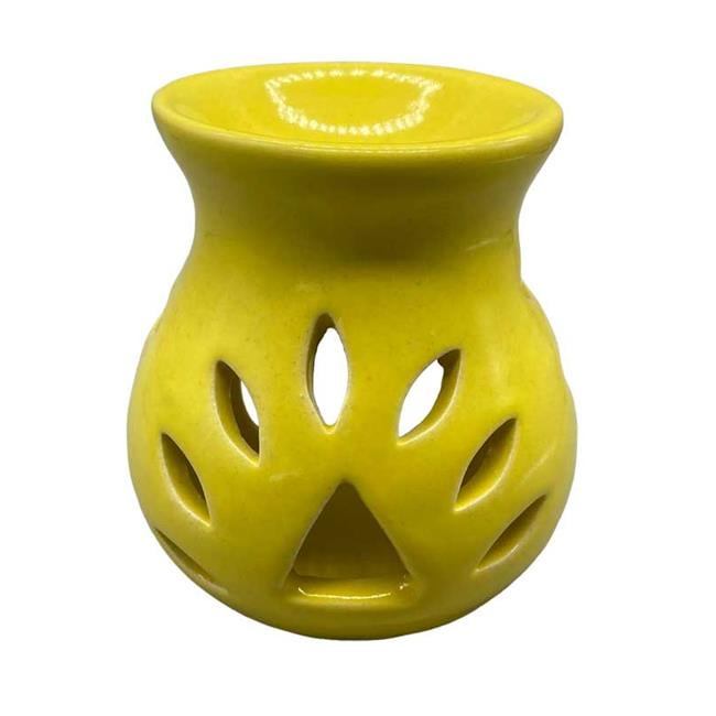 AzureGreen OD10YE 4 in. Ceramic Oil Diffuser, Yellow - Walmart.com