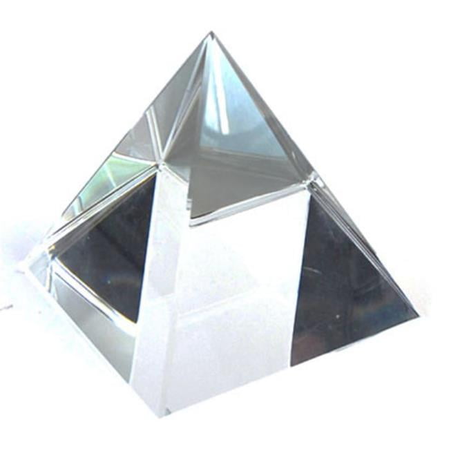 AzureGreen GPYCRY6 6 cm Crystal Pyramid - Walmart.com