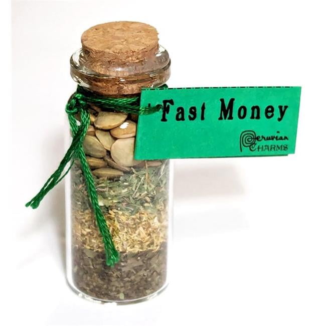 AzureGreen RPSFASM Fast Money Pocket Spell Bottle - Walmart.com