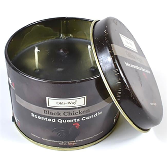 AzureGreen CTGALN Gallina Negra Black Chicken Quartz Tin Candle ...