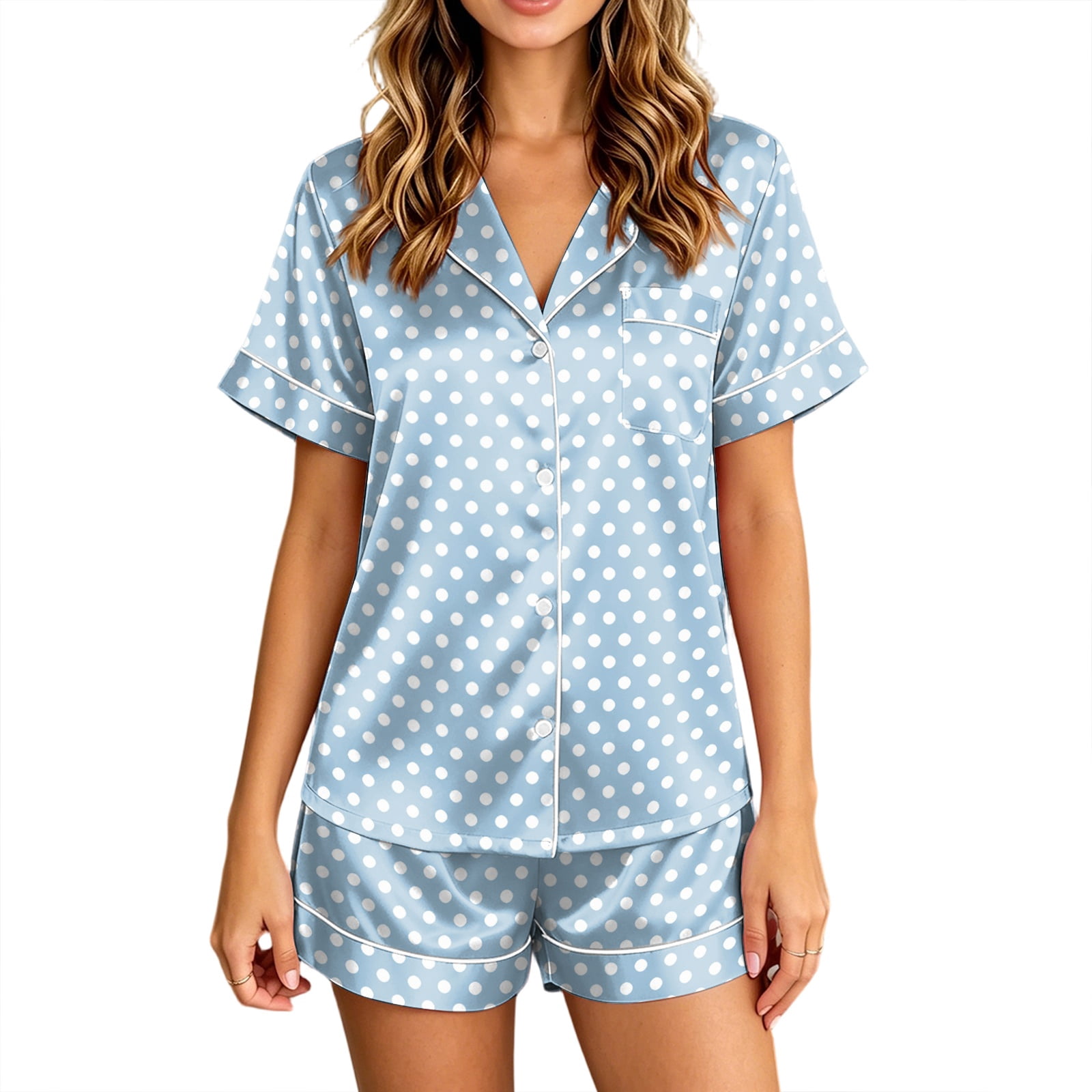 AzureSilk Sets For Women Summer Sets Short Sets Loungewear Outfit Sets ...