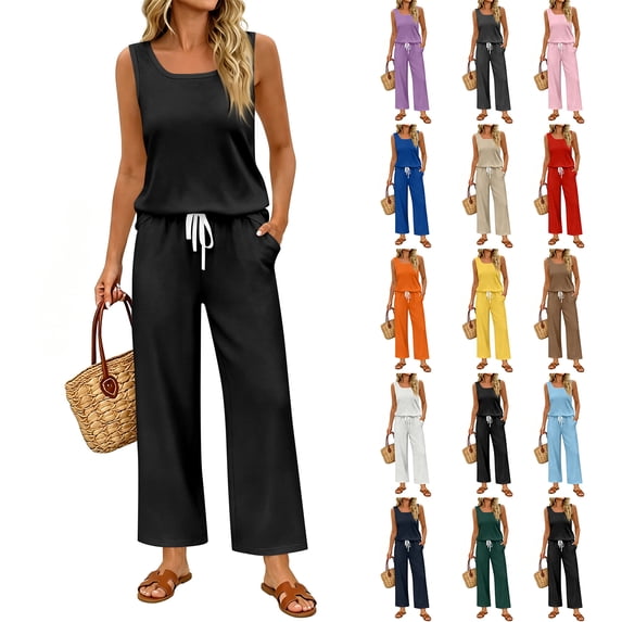 AzureSilk Women Summer Outfits Two Piece Sets for Women Summer Spring ...