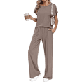 AzureSilk Women's Summer 2 Piece Matching Lounge Sets Short Sleeve ...