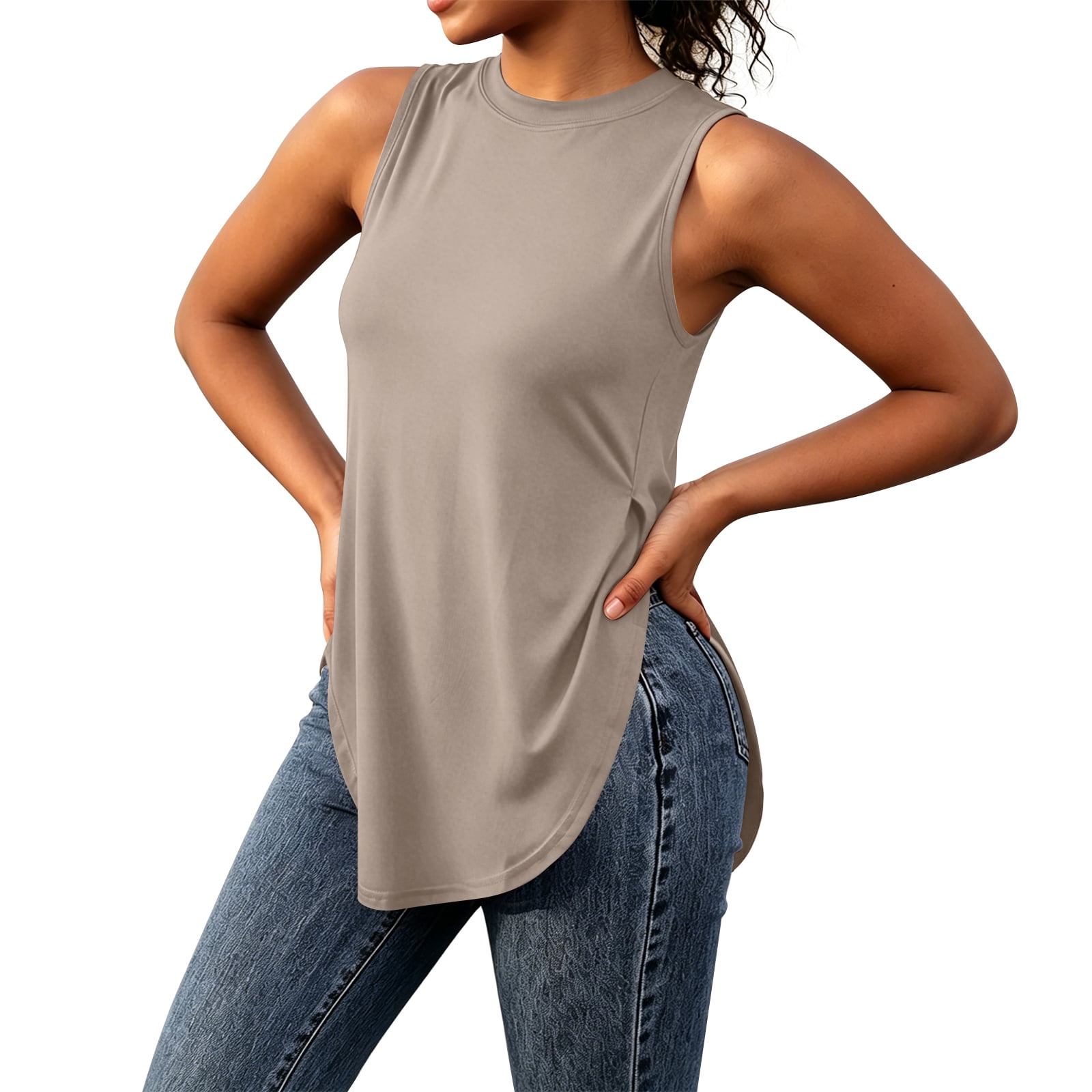 AzureSilk Womens Workout Tank Tops Lightweight Sleeveless Shirts for ...