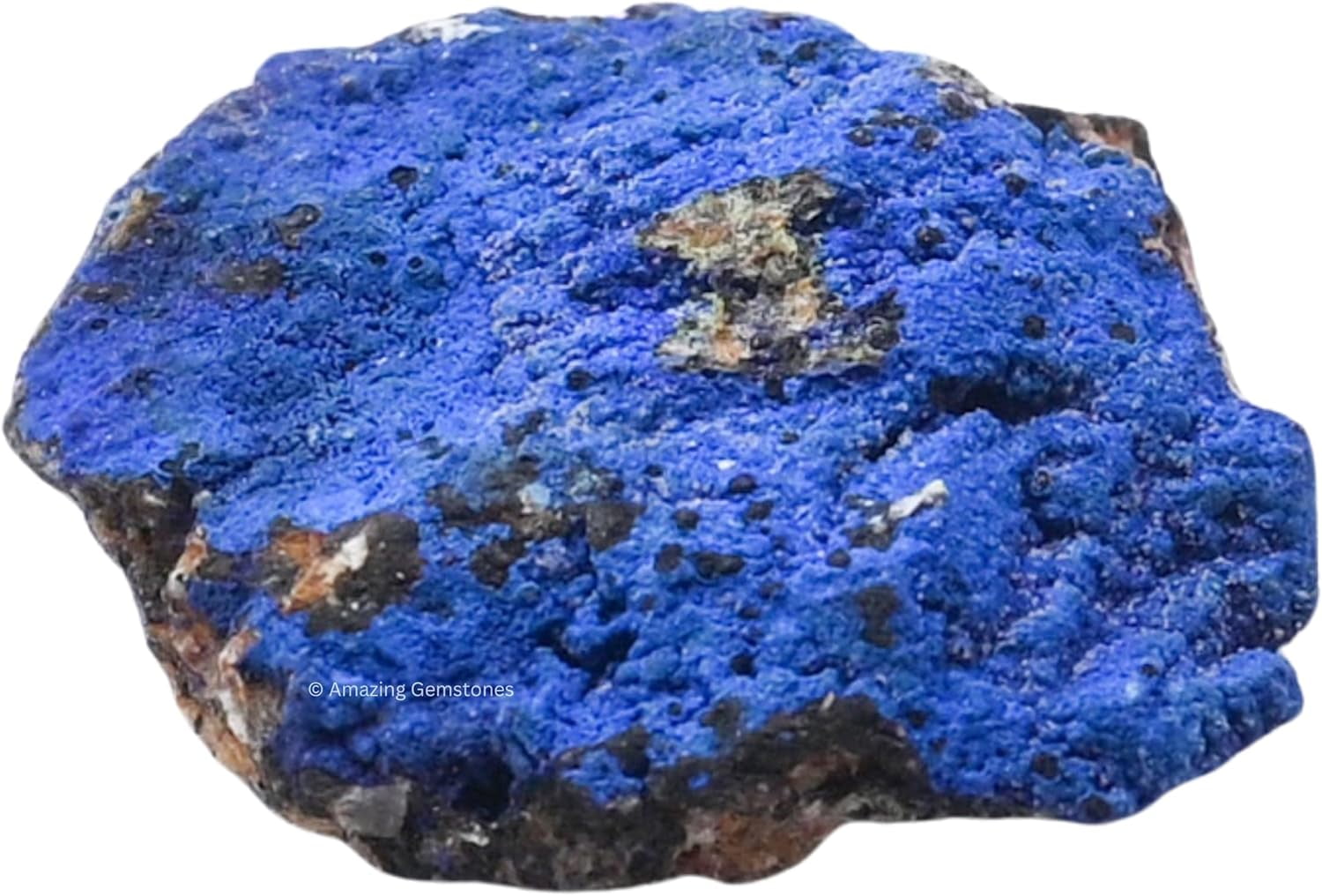 Azurite Crystals and Healing Stones Mineral Specimen - Premium Semi ...