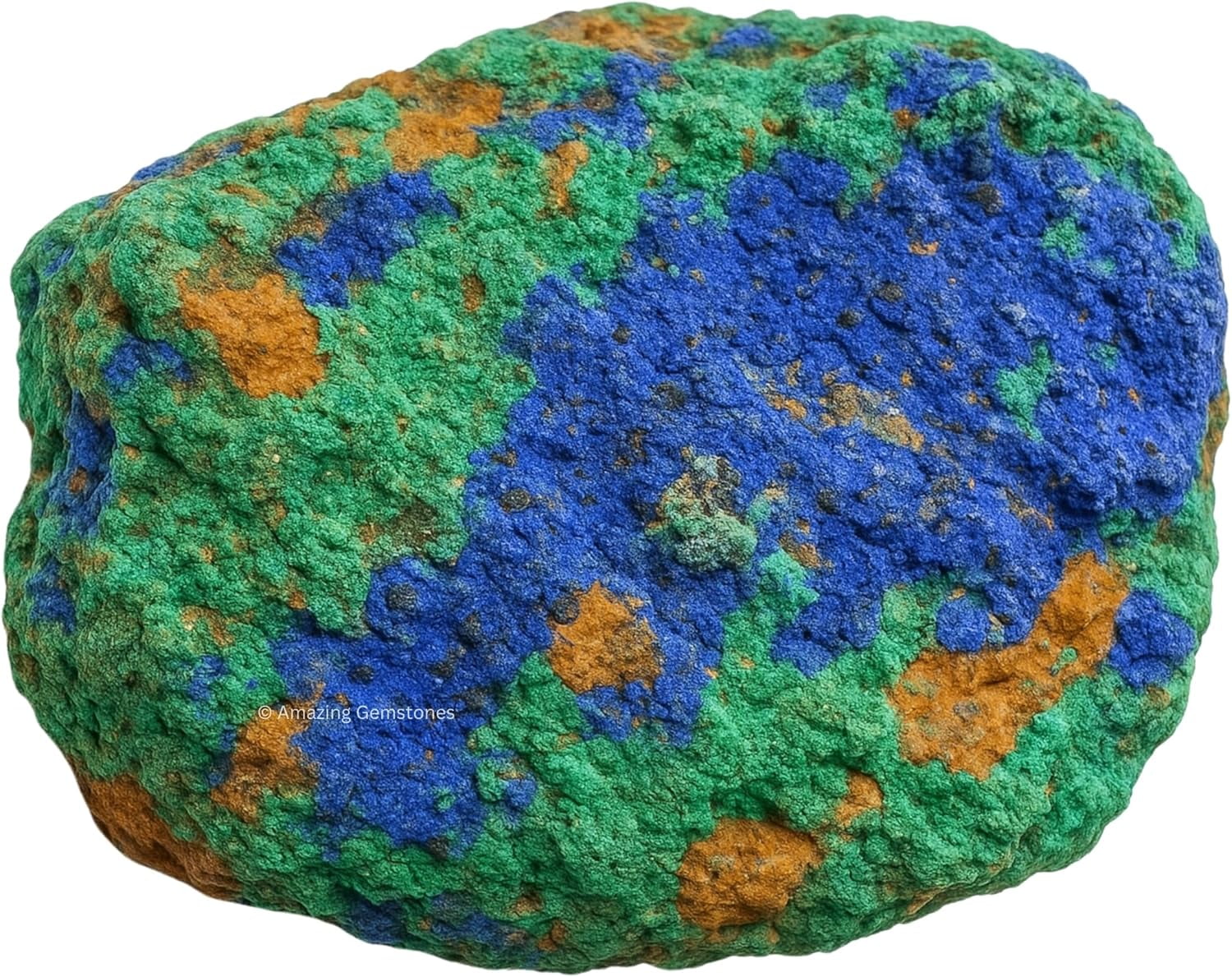 Azurite Malachite Crystals and Healing Stones Mineral Specimen ...