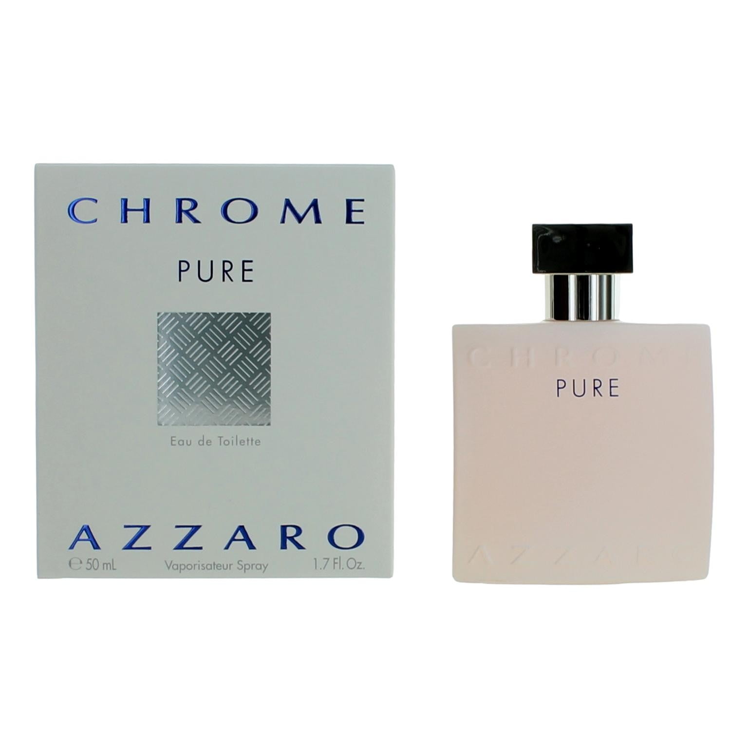 Azzaro Chrome Pure EDT Cologne Spray 1.7 oz for Men - Walmart.com
