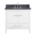 Azzuri RILEY-VS37-WT Riley 37" Single Vanity Set - White - Walmart.com